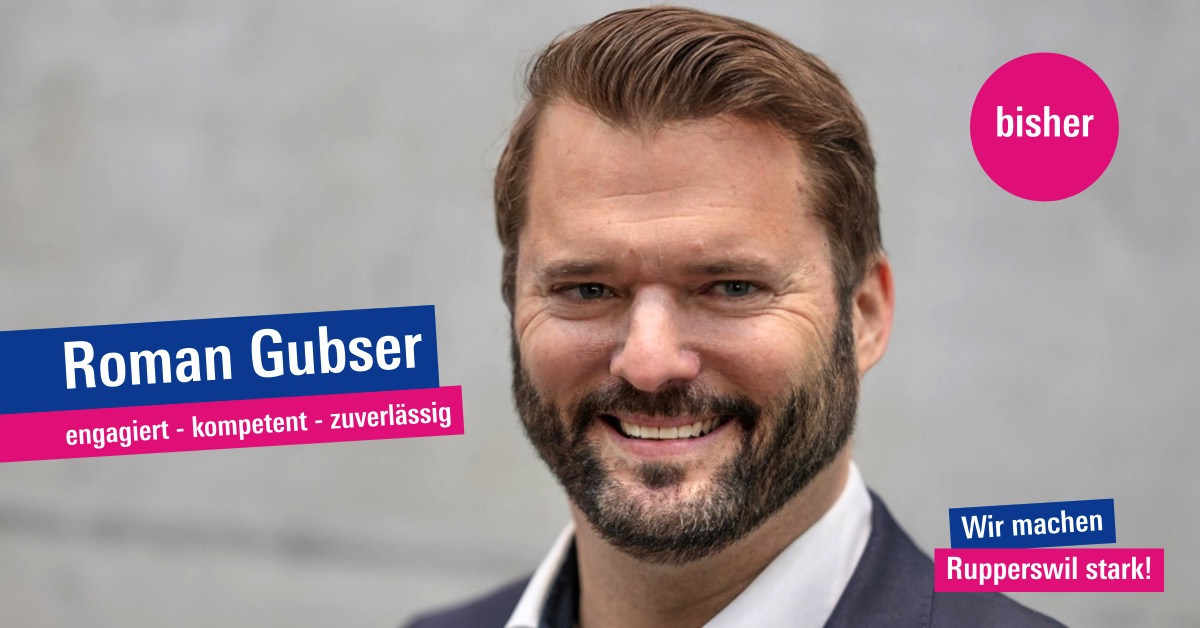 Roman Gubser - für die FDP in der Finanzkommission